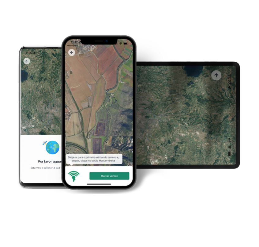 App do Bupi - desenhe o seu terreno